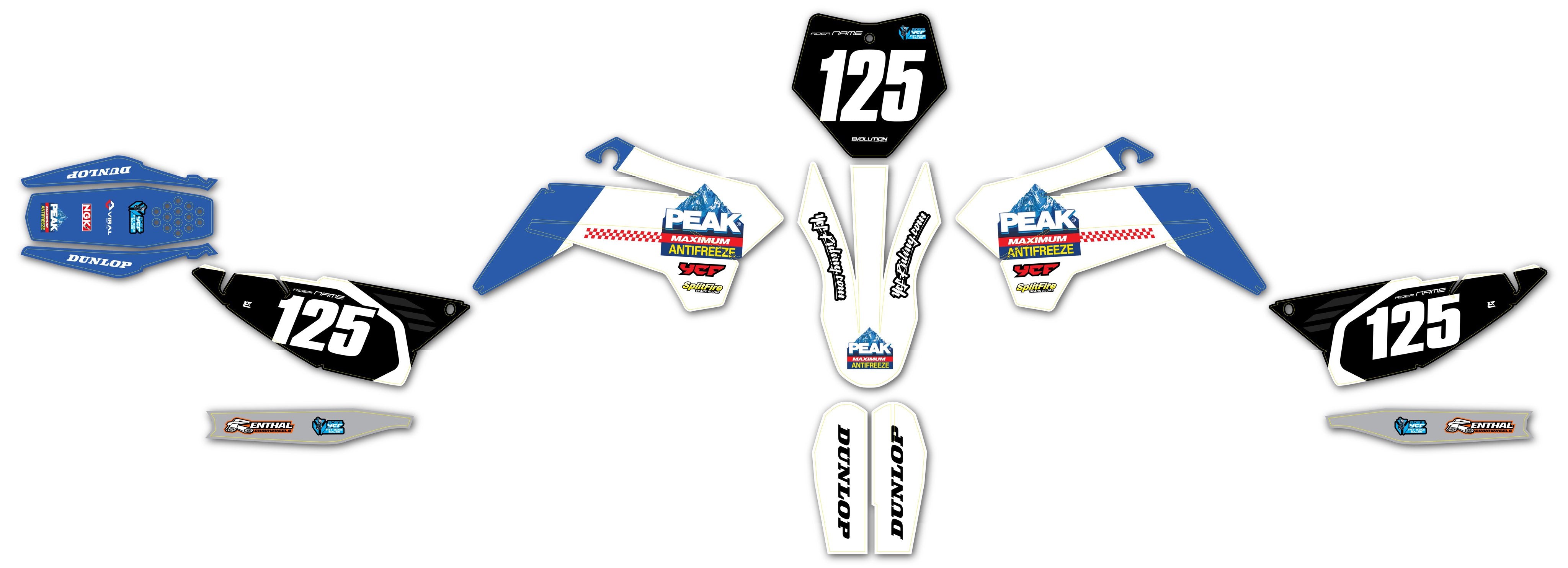 Retro Team Graphic Kit (Team Peak) – RobsYCF
