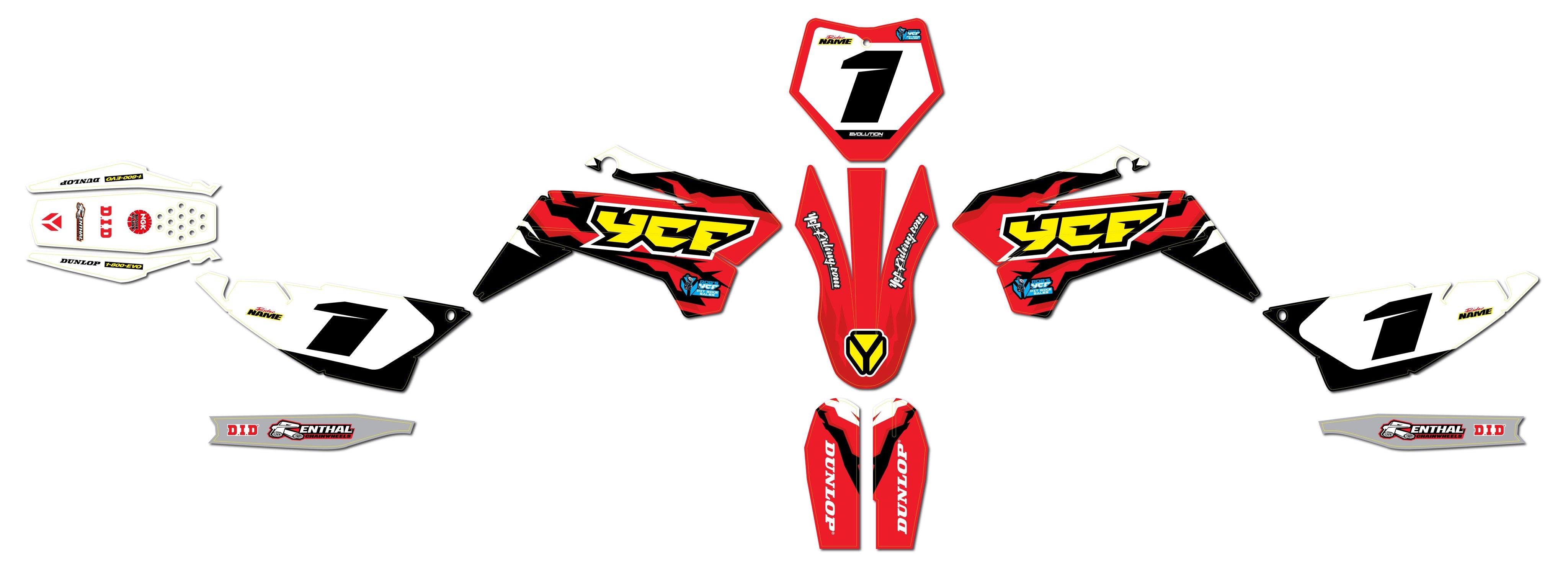 EVO Retro Team Graphics (95 McGrath Honda) – RobsYCF